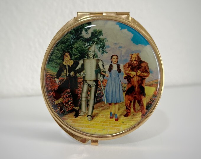 Rare Vintage Wizard of Oz Compact Mirror, 1998 Warner Bros Turner ...