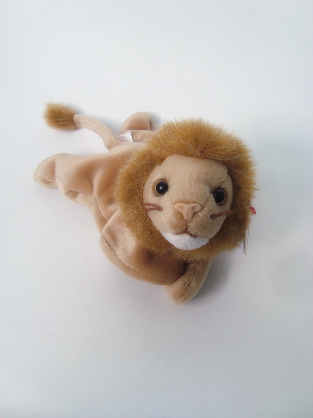 Ty Roary Beanie Baby, Roary Lion Beanie Baby, Retired 1996 Collectible ...