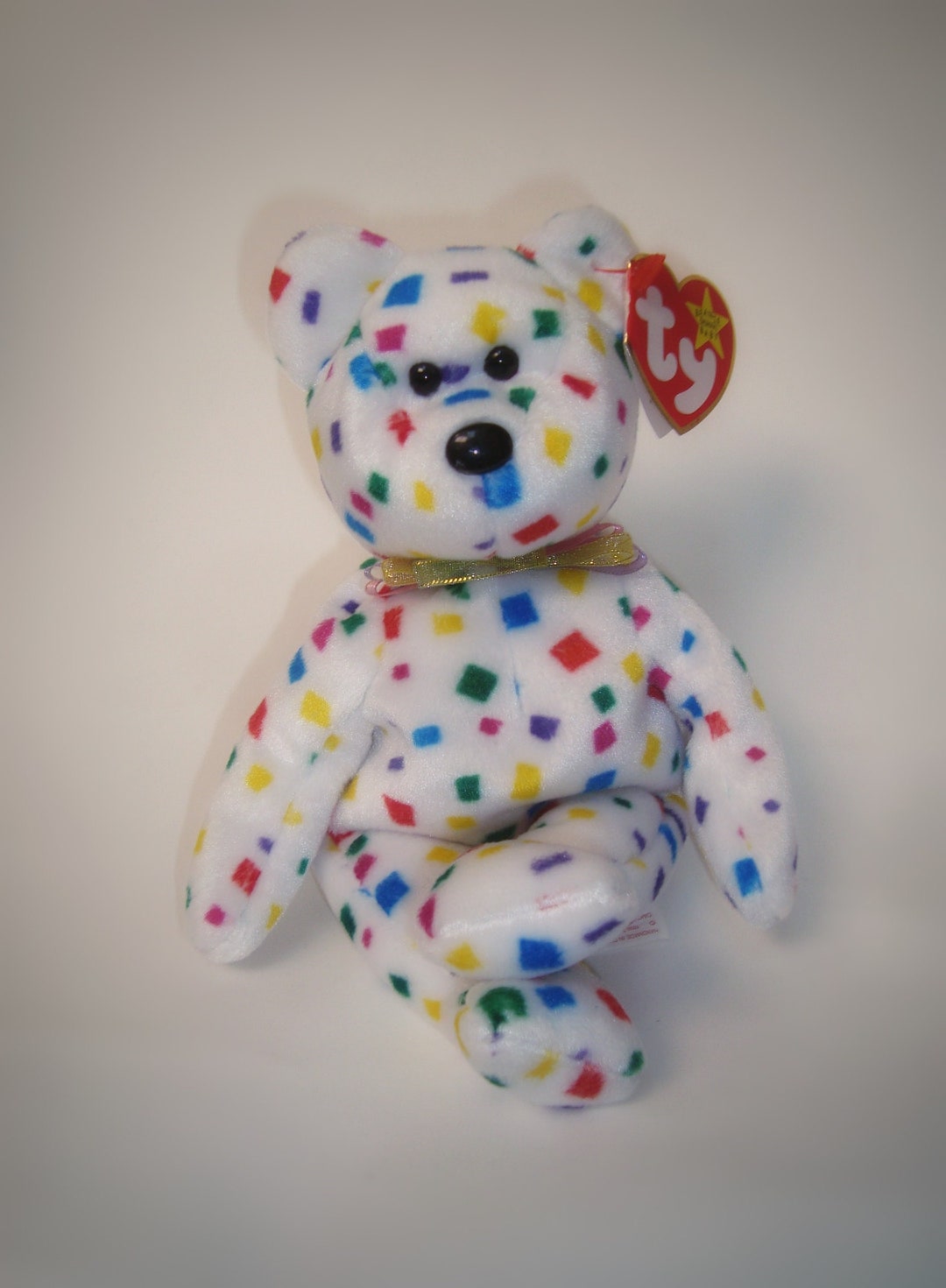 Ty 2K Beanie Baby Bear, Ty 2K Bear, Millennium Beanie Baby, FREE ...