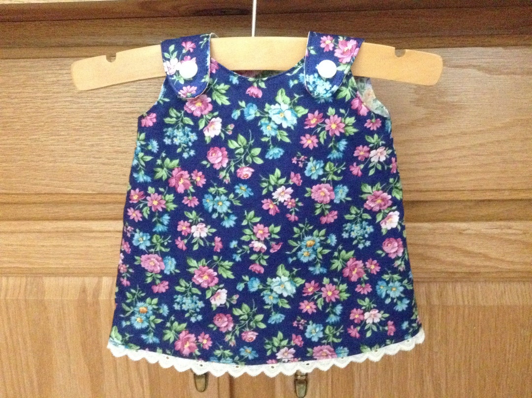 Premature Baby Flower Dress, Reversible, Flowers - Etsy