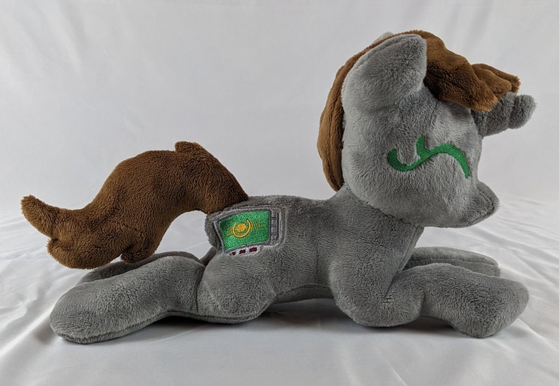 Littlepip MLP Inspired Floppy Plushie - Etsy