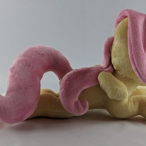 Fluttershy MLP Inspired Floppy Plushie - Etsy