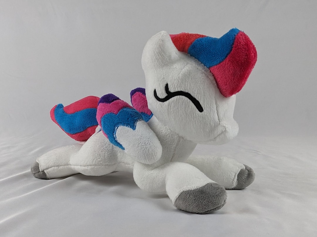 Zipp Storm MLP Inspired Floppy Plushie - Etsy