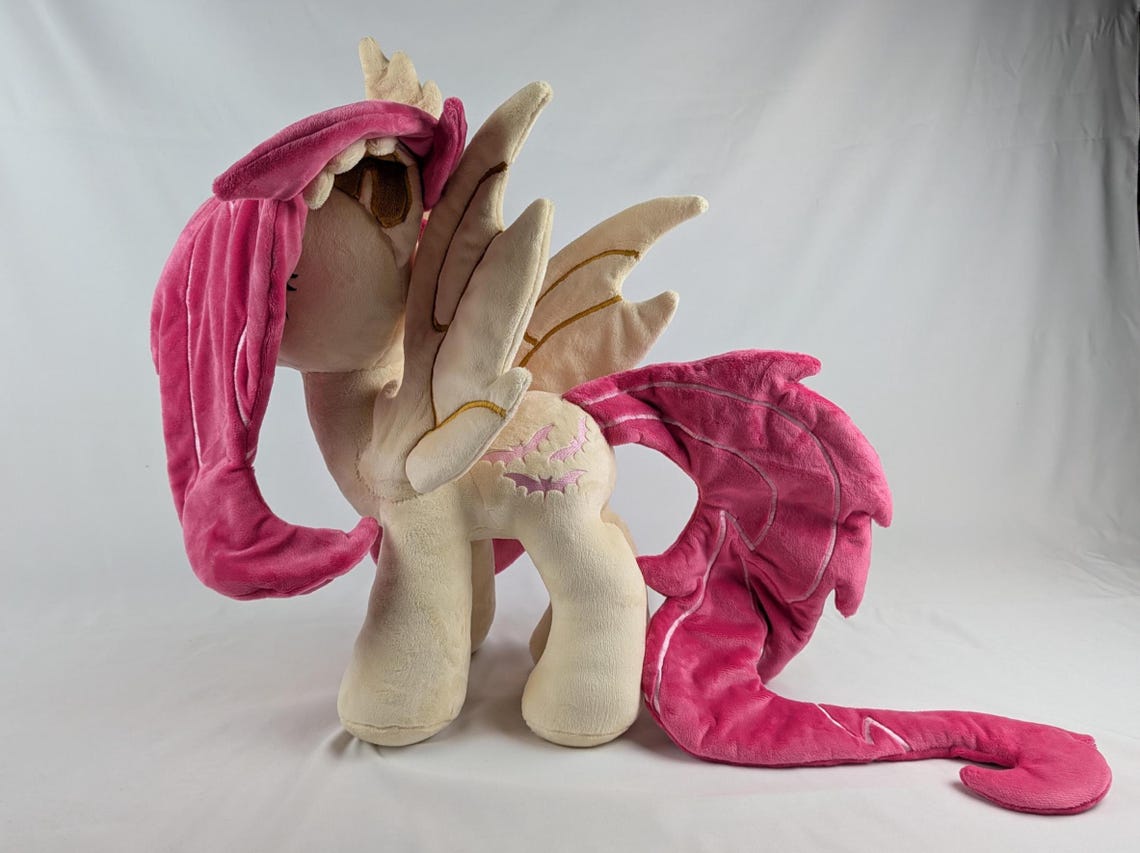 Flutterbat MLP Inspired Plushie - Etsy