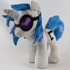 Vinyl Scratch MLP Inspired Plushie - Etsy
