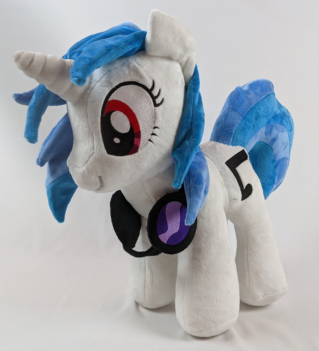 Vinyl Scratch MLP Inspired Plushie - Etsy