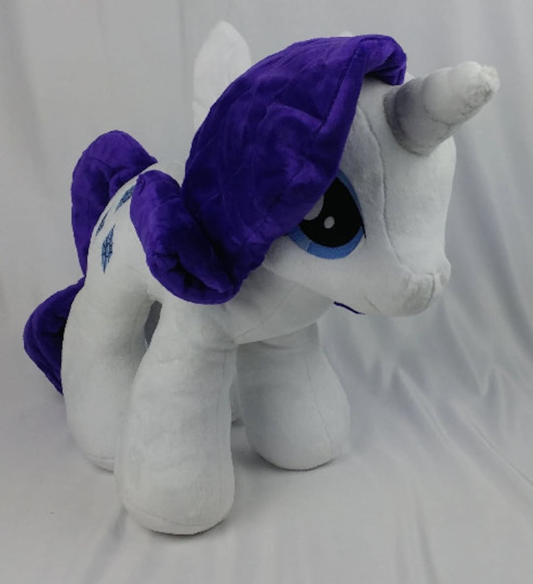 Rarity MLP Inspired Plushie - Etsy