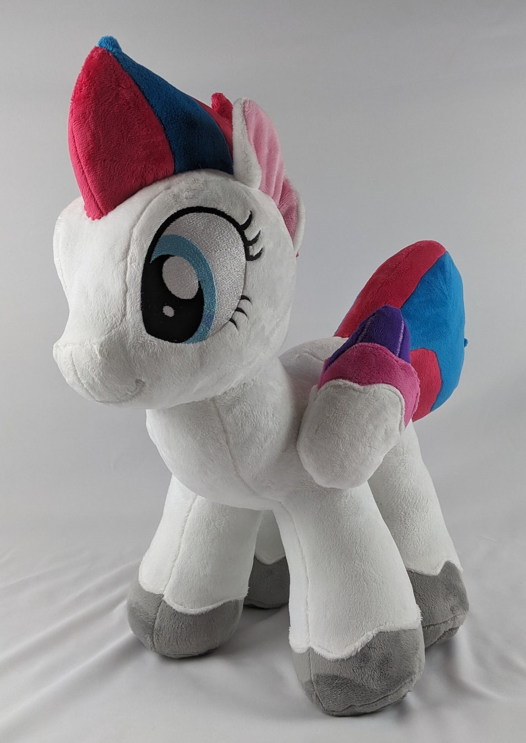 Zipp Storm MLP Inspired Plushie - Etsy
