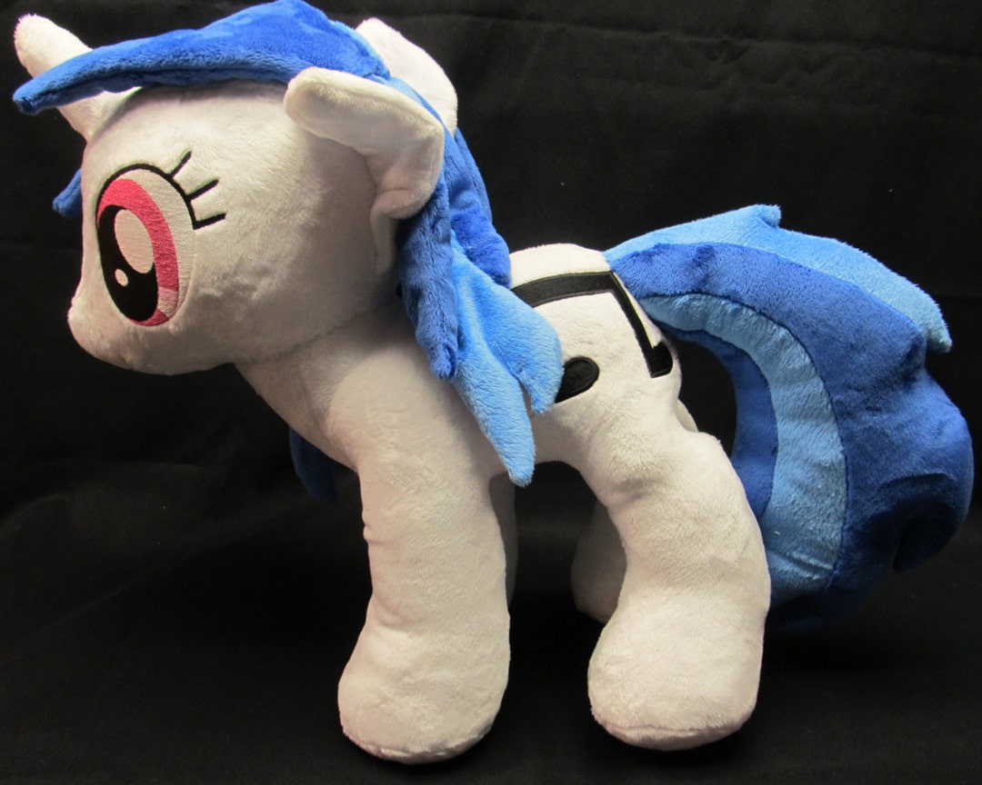 Vinyl Scratch MLP Inspired Plushie - Etsy