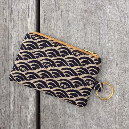 Keychain Wallet Japanese Coin Purse for Men Card Holder - Etsy UK