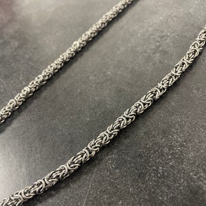 Byzantine Chainmail Necklace - Etsy