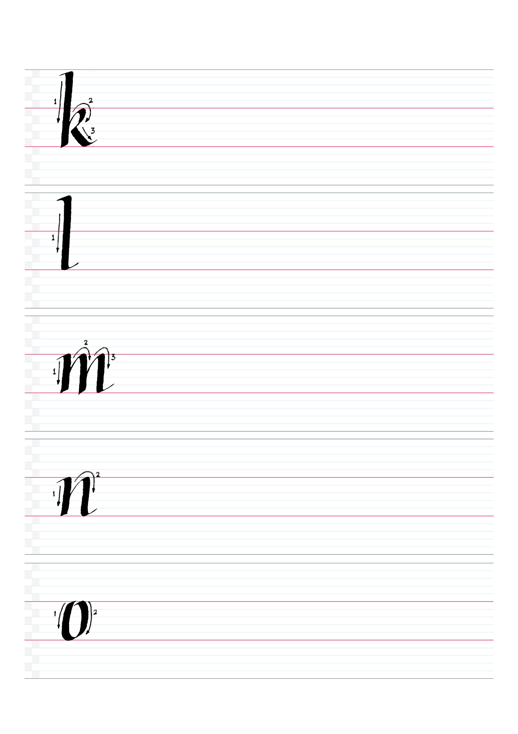 Italic Calligraphy Learning Guide - Etsy