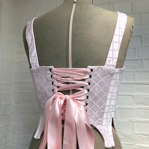 Pink Rococo Princess Corset Bustier (made to Order) - Etsy