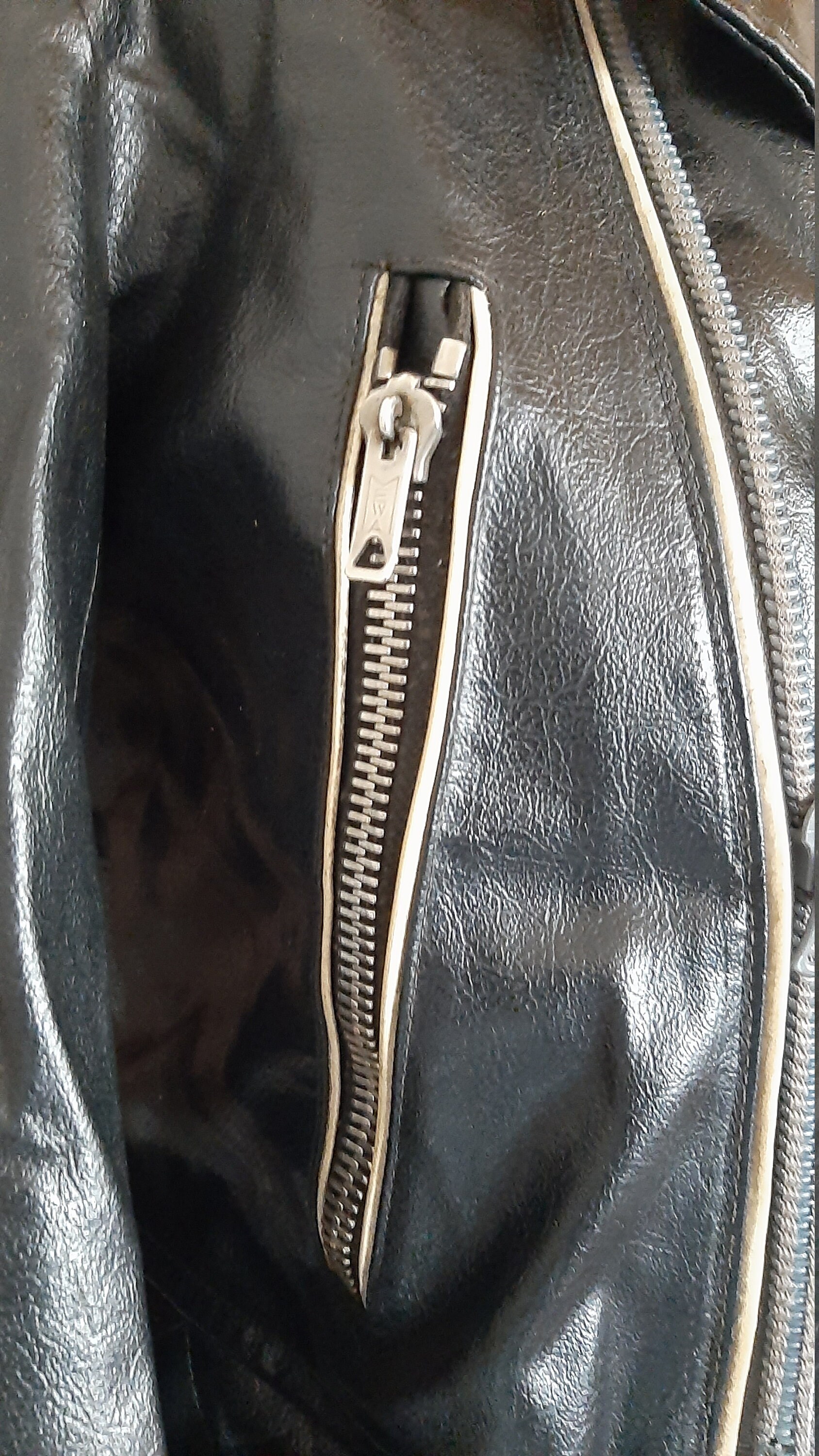 Vintage 1970's Biker Real Leather Womens Jacket - Etsy