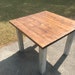 Square Farmhouse Table Rustic Farmhouse Table Provincial | Etsy