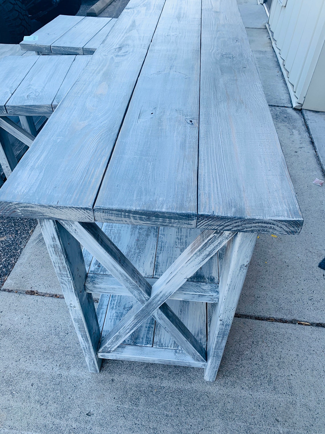 6ft Rustic Wooden Buffet Table Rustic Console Table - Etsy