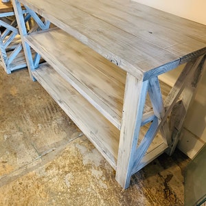 Wooden Buffet Table Rustic Console Table Farmhouse Buffet - Etsy