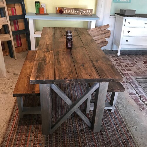 Farmhouse Table - Etsy