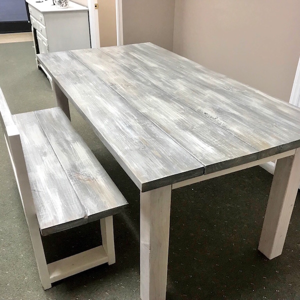 Kitchen Bench With Back - Etsy