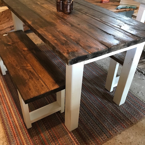 Small Farmhouse Table - Etsy