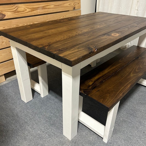Small Farmhouse Table - Etsy