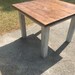 Square Farmhouse Table Rustic Farmhouse Table Provincial - Etsy