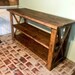 Rustic Wooden Buffet Table Rustic Console Table Farmhouse - Etsy