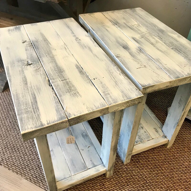 Rustic Side Table - Etsy