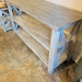 Rustic Farmhouse Buffet Table: Distressed White Console - Etsy