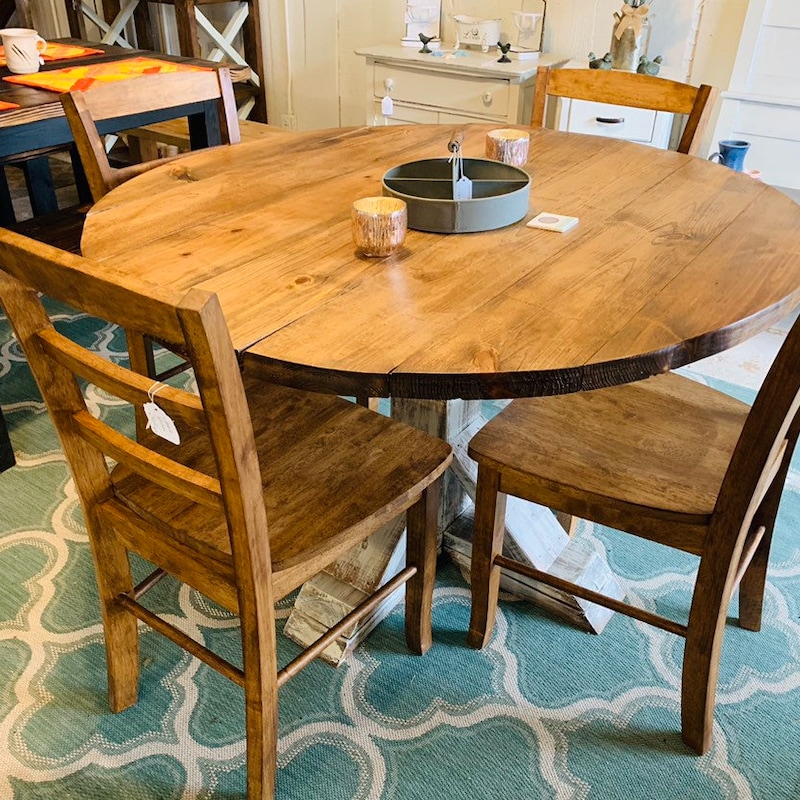 Round Dining Table - Etsy