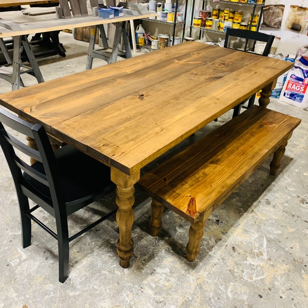 Farmhouse Bench Back - Etsy