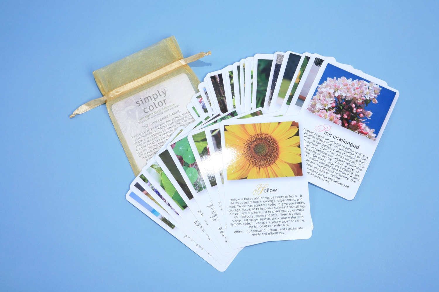Simply Color Card Deck - Etsy