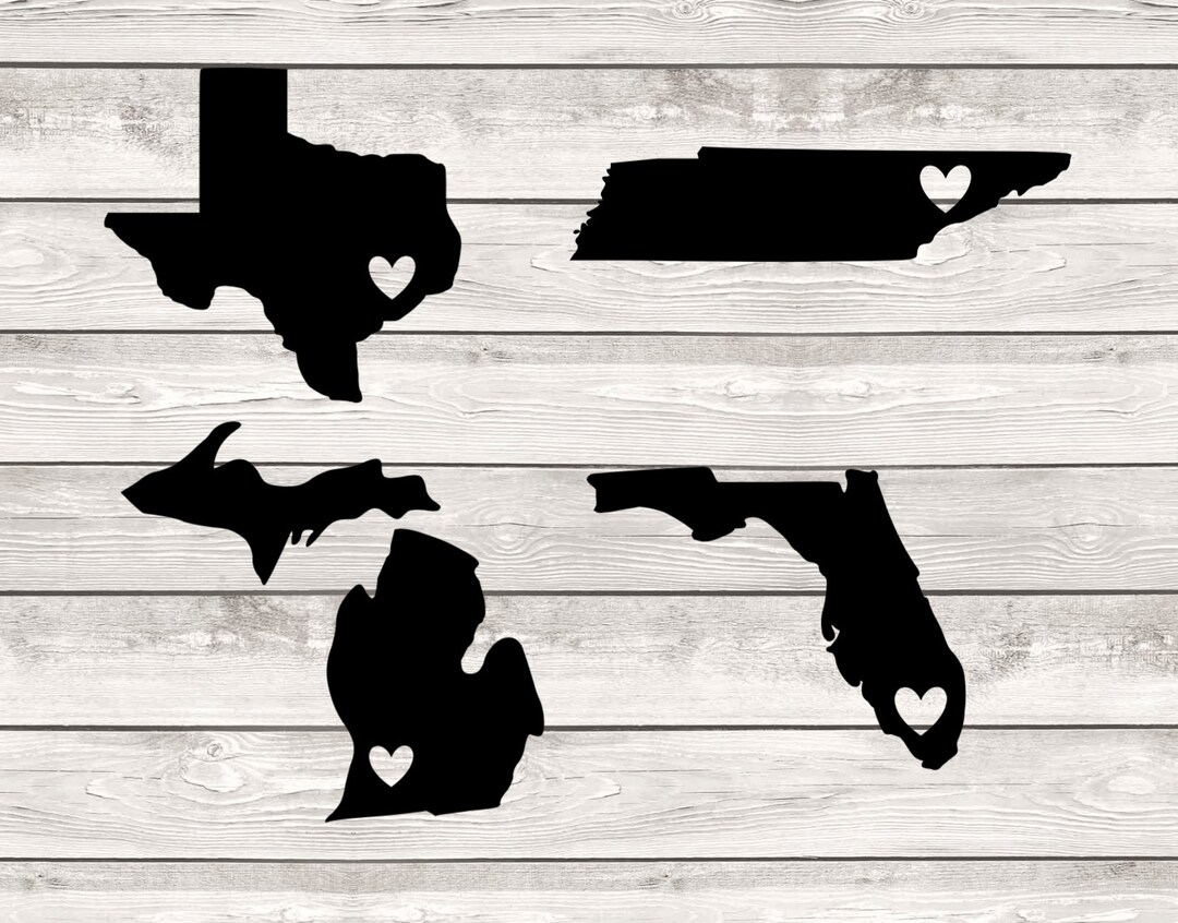 Home State Decals, You Choose State, Car, Truck, Camper Decal, State ...
