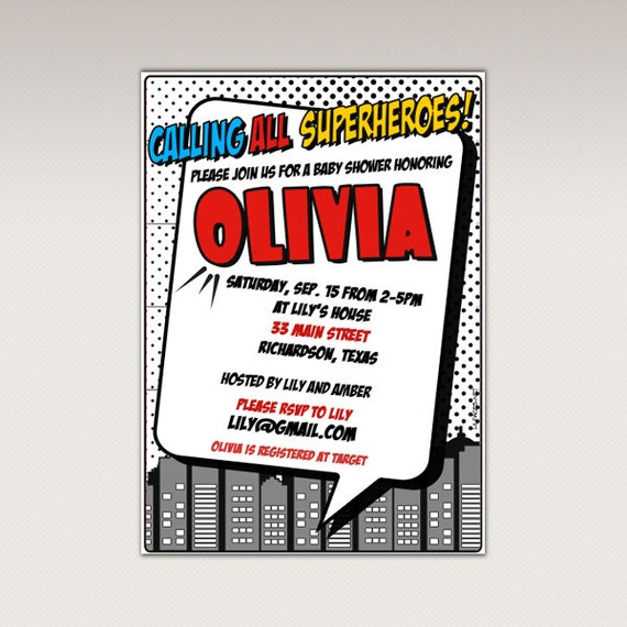 HP2 INSTANT DOWNLOAD Baby Superhero Diaper Raffle Card INSTANT Download ...