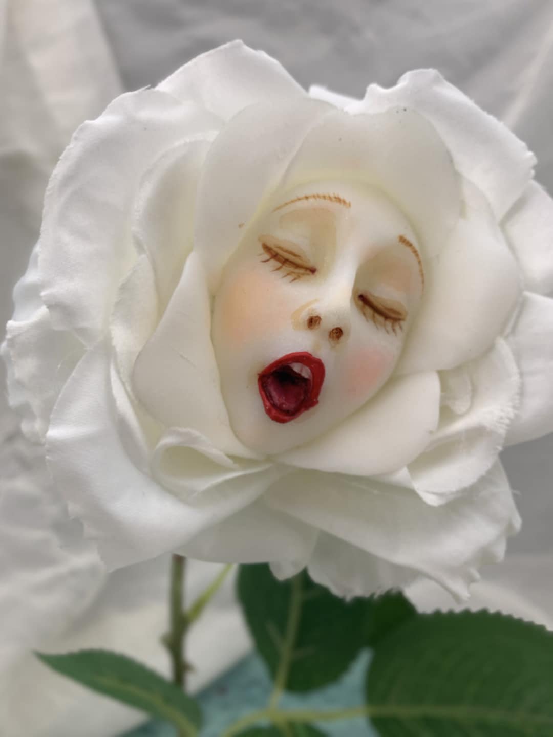 Alice In Wonderland Non Talking Flowers Singing Rose By Sutherland For