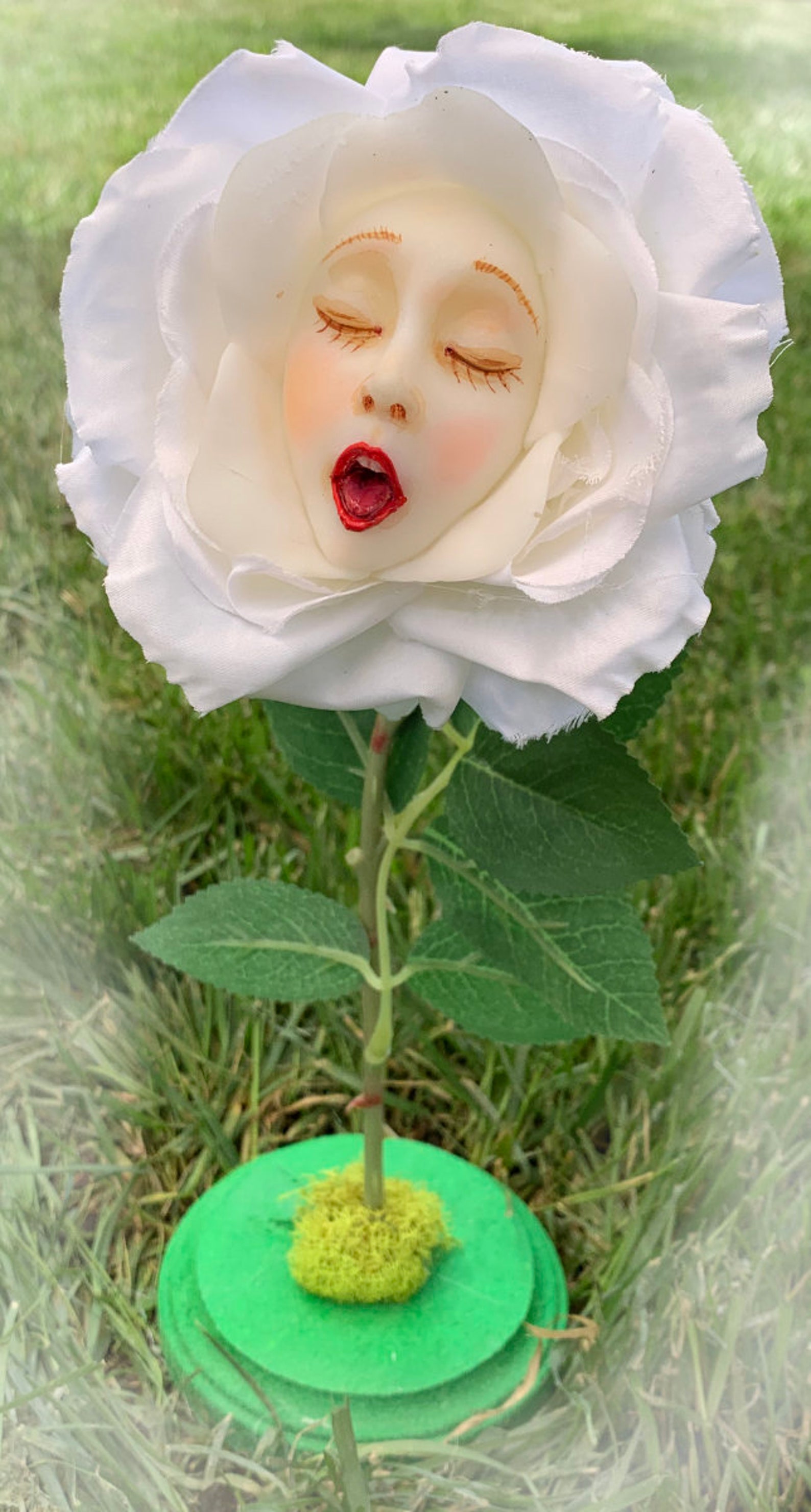 NEW Alice in Wonderland Talking Flowers Singing | Etsy