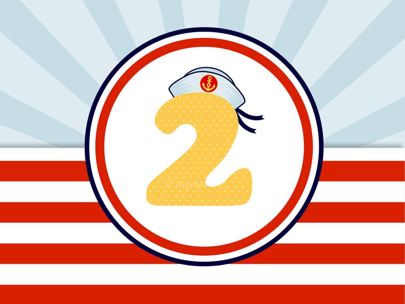 Nautical Marine Numbers Clip Art, Commercial Use, Vector Graphics ...