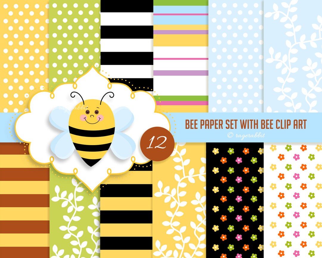 BUY 10 GET 5 FREE, Coupon Code - 5FREE Bee Digital Paper With Bee Clip ...