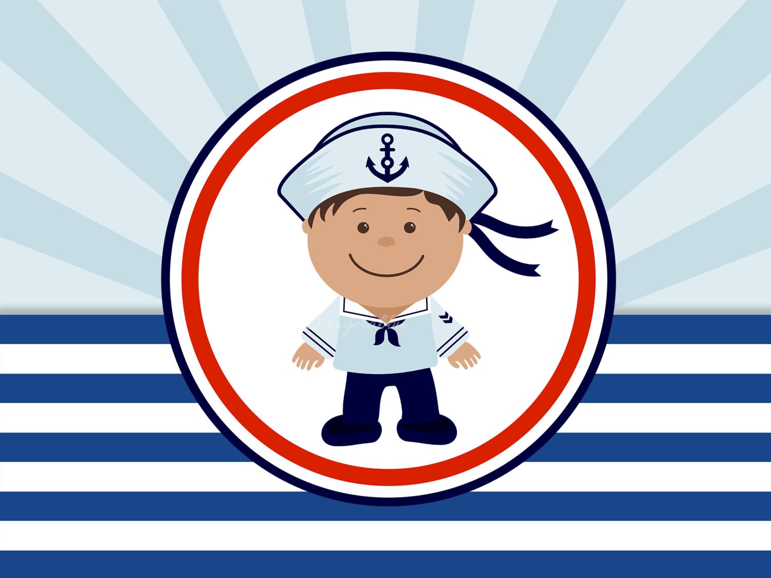 Nautical Marine Numbers Clip Art, Commercial Use, Vector Graphics ...