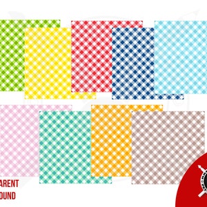 Gingham Square Backgrounds SVG Printable Sublimation Craft Supply ...