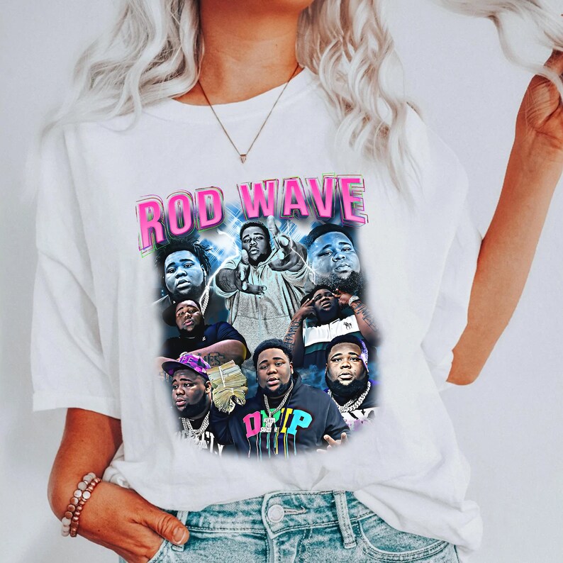 Rod Wave Nostalgia PNG File, Rod Wave 90s Rap Music, Rapper Rod Wave ...