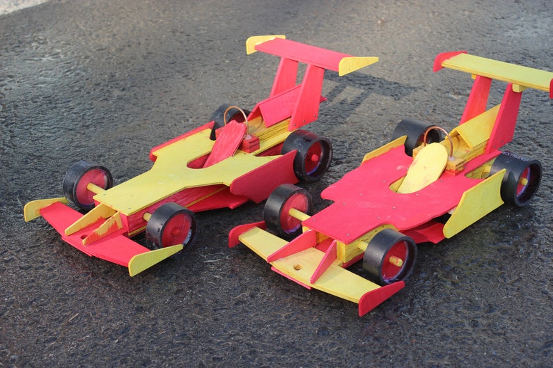 Formula 1 Race Car Woodworking Kit With Video Instructions - Etsy