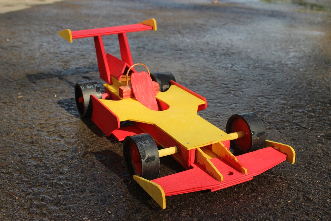 Formula 1 Race Car Woodworking Kit With Video Instructions - Etsy