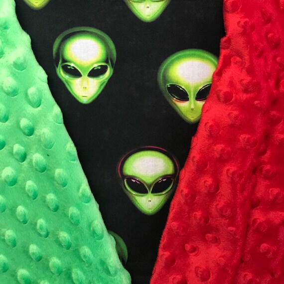 Personalized Alien Heads Blanket | Etsy