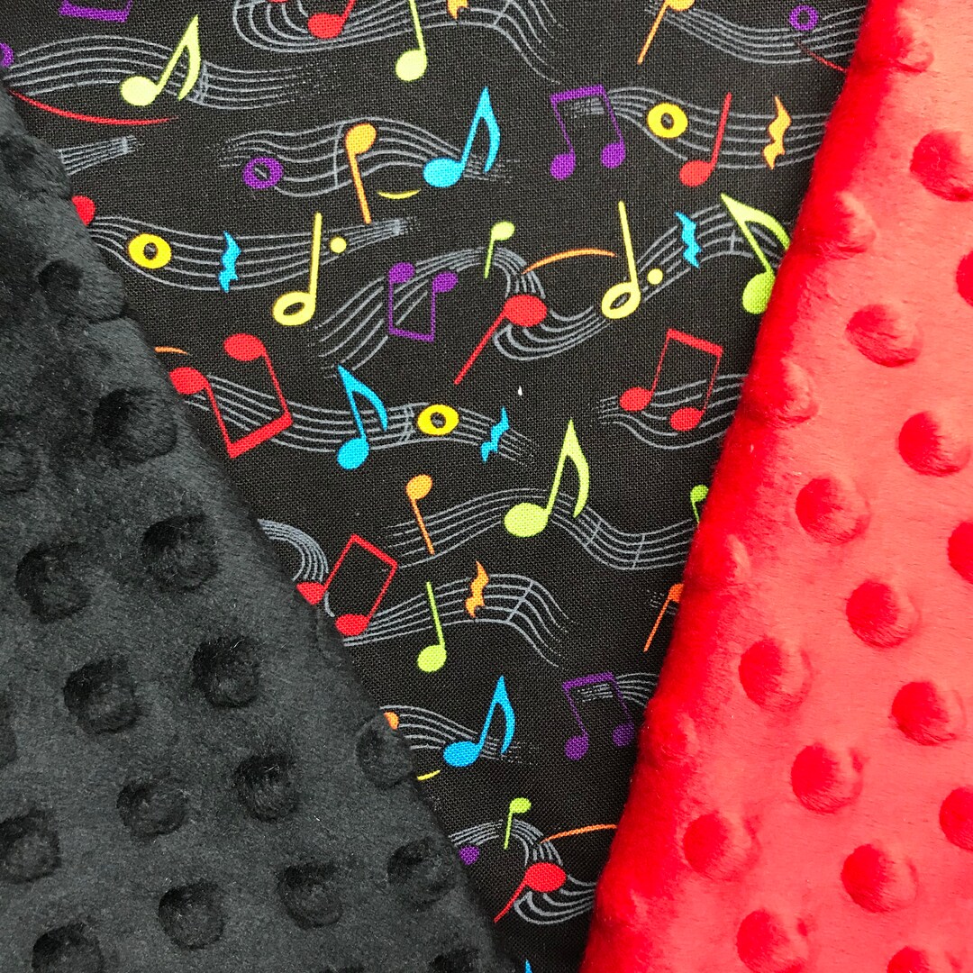 Personalized Music Notes Blanket - Etsy