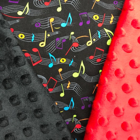 Personalized Music Notes Blanket | Etsy