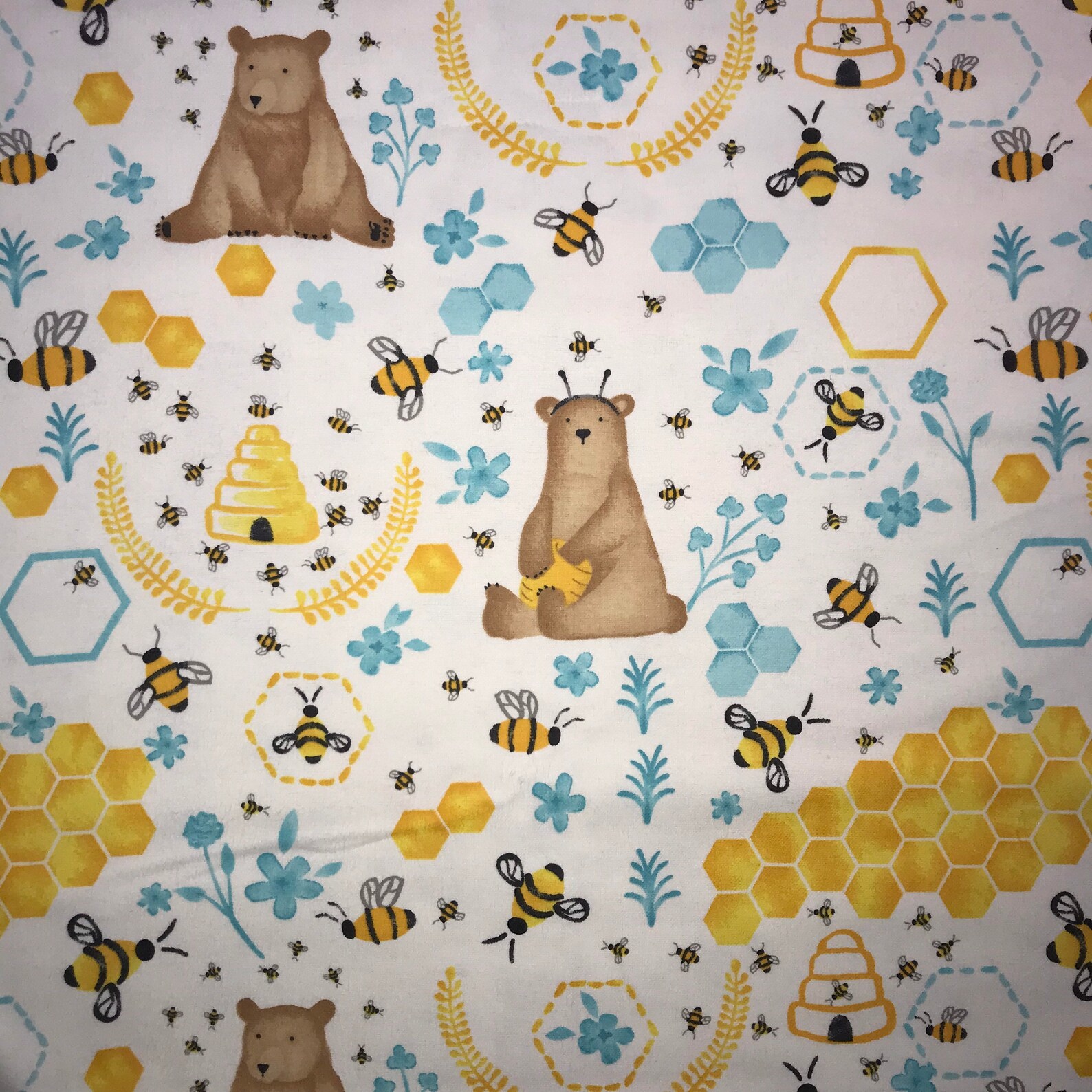 Personalized, Customized, Honey Bear Blanket - Etsy