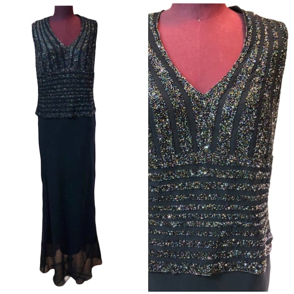 Beaded Mother of the Bride Dress - Etsy
