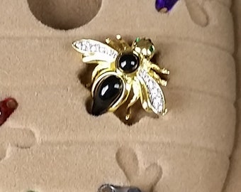 Joan Rivers Bee Pin - Etsy