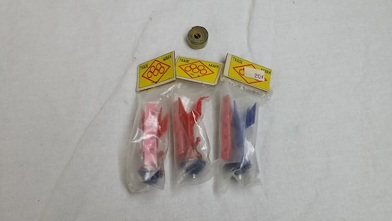 Vintage Cap Bombs Set Of Three Dimestore Toys Cap Rocket | Etsy